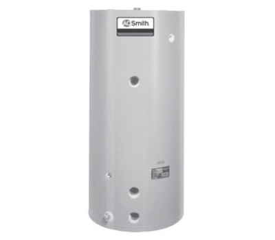 400 Gallon Vertical Glass Lined Jacketed Insulated ASME Hot Water ...