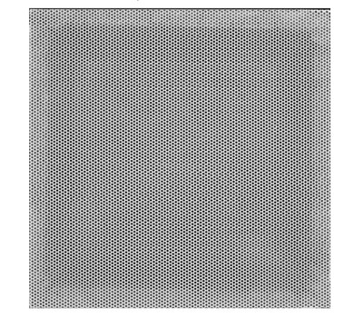 24 x 24 in. Steel Fixed Pattern Perforated T-Bar Lay-In Return Diffuser, White | Winsupply