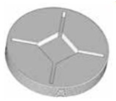 6 in. Threaded PVC Countersink Plug | Winsupply