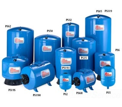 Pro-Source 35 gallon Steel Pressurized Water System Vertical Tank ...