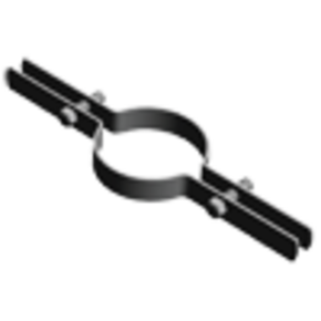 2 in. Plain Carbon Steel Standard Riser Clamp | Winsupply
