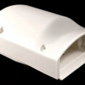 Cover Guard Plastic Line Set Wall Inlet, White | Winsupply