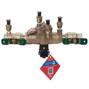 3/4 in. Reduced Pressure Zone Backflow Preventer Assembly, Lead Free ...