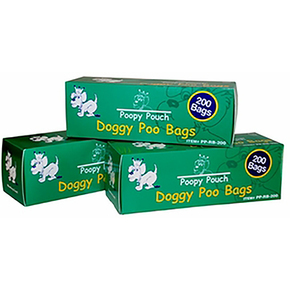 Poopy Pouch Doggy Poo Bags, Roll of 200 | Winsupply