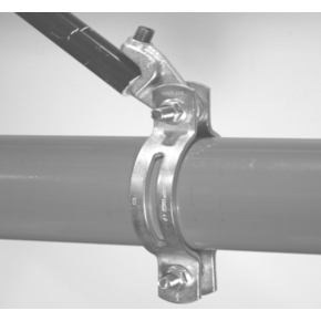 10 in. Electro-Galvanized Steel Standard Universal Sway Brace | Winsupply