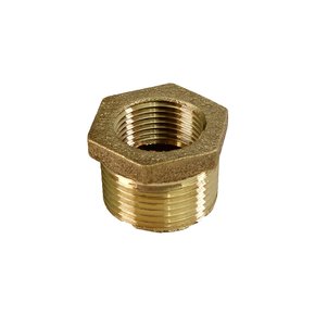 1-1/4 in. MNPT x 1 in. FNPT Brass Hex Bushing, Lead Free | Winsupply