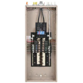 200 amp 120/240V ac 42-Space 84-Pole Plug On Neutral NEMA 1 Main ...