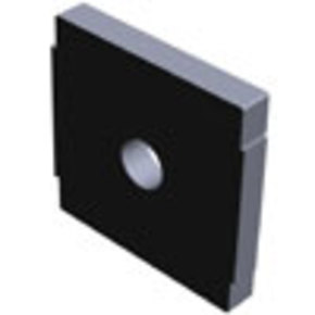 5/8 in. Electrogalvanized No-Turn Strut Notched Channel Washer | Winsupply