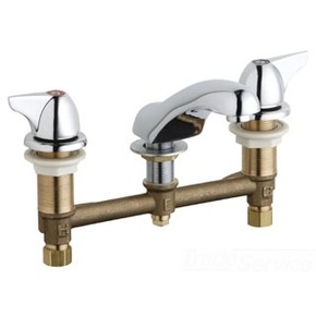 8 in. 2-Handle High Arch Concealed Faucet, Chrome | Winsupply