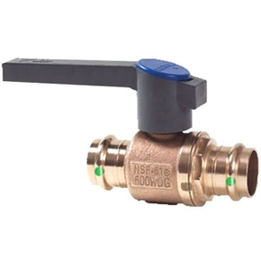 ProPress 3/4 in. Press x Press Bronze Ball Valve with Lever Handle ...