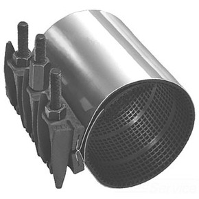 10 x 12 in. Stainless Steel Single Section Pipe Repair Clamp Winsupply