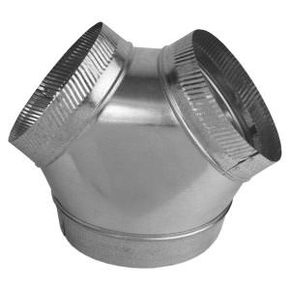 6 in. Galvanized Steel Bullhead Duct Wye Branch | Winsupply