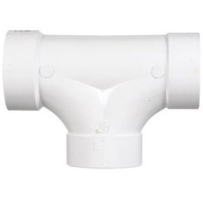 6 in. DWV PVC 2-Way Cleanout Tee | Winsupply