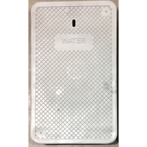 Read-Rite 30-1/2 x 17-1/2 in. Rectangle Polymer Water Meter Box Lid ...