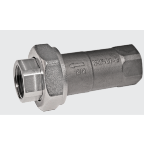 1/2 in. FPT x Union FPT Stainless Steel In-Line Automatic Flow Control ...