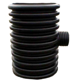 N-12 24 x 24 x 18 in. Plain End HDPE Dual Wall Fabricated Reducing Tee ...