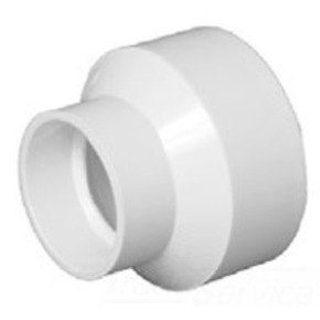 3 in. Hub x 4 in. Hub PVC DWV Increaser/Reducer | Winsupply