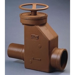 4 in. Cast Iron No-Hub In-Line Manual Backwater Valve | Winsupply