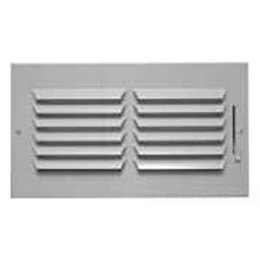 14 x 8 in. Steel 1-Way Horizontal Curved Blade Sidewall/Ceiling ...