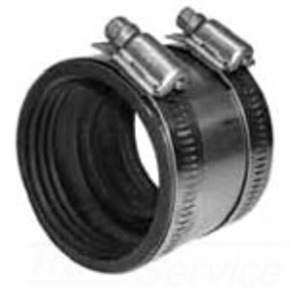 LabWaste 4 in. IPS Clamp Joint x 4 in. Duriron Clamp Joint Rubber ...