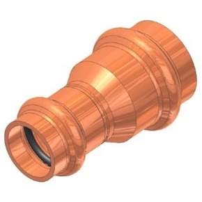 APOLLOXPRESS 2 in. Press x 1-1/2 in. Press Copper Reducer Coupling ...