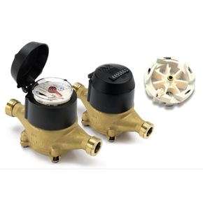 5/8 x 3/4 in. Bottom Load Multi-Jet Meter with 3G DS USG Register ...