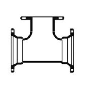 6 in. Flanged Cement Lined with Black Coat Ductile Iron Mechanical ...