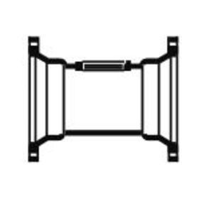 4 in. Cement Lined with Black Coat Ductile Iron Mechanical Joint Tapped ...