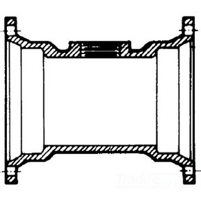 3 in. Mechanical Joint Ductile Iron Compact Tee with 2 in. Tap | Winsupply