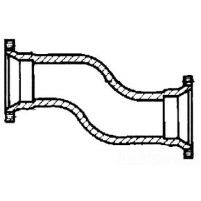 6 x 24 in. Cement-Lined Seal-Coated Ductile Iron Compact Mechanical ...