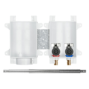 OxBox 1/2 in. PEX Washing Machine Outlet Box Rough-In Pack | Winsupply